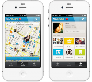 Mise à jour de l'application foursquare: une nouvelle interface et de ...